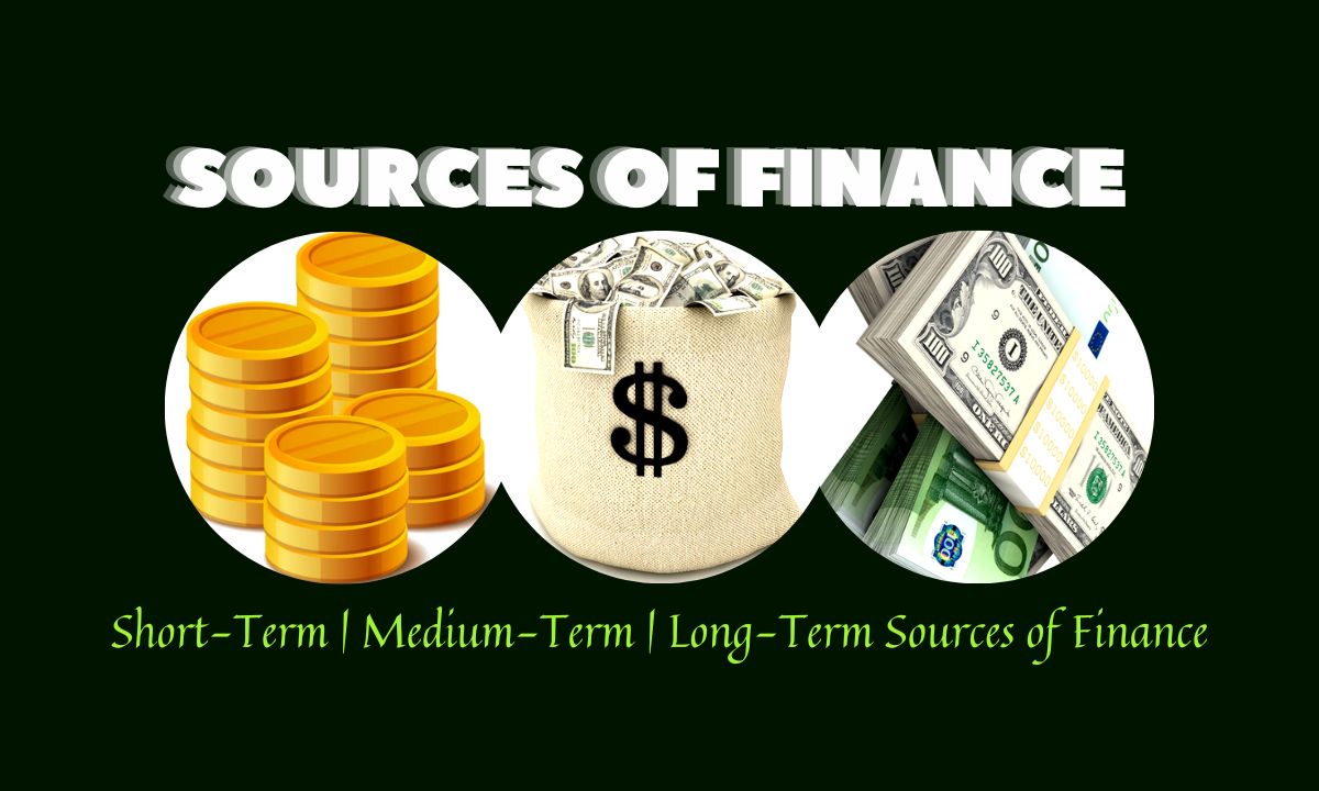 Sources of Finance: Main Classification - Greena Partners